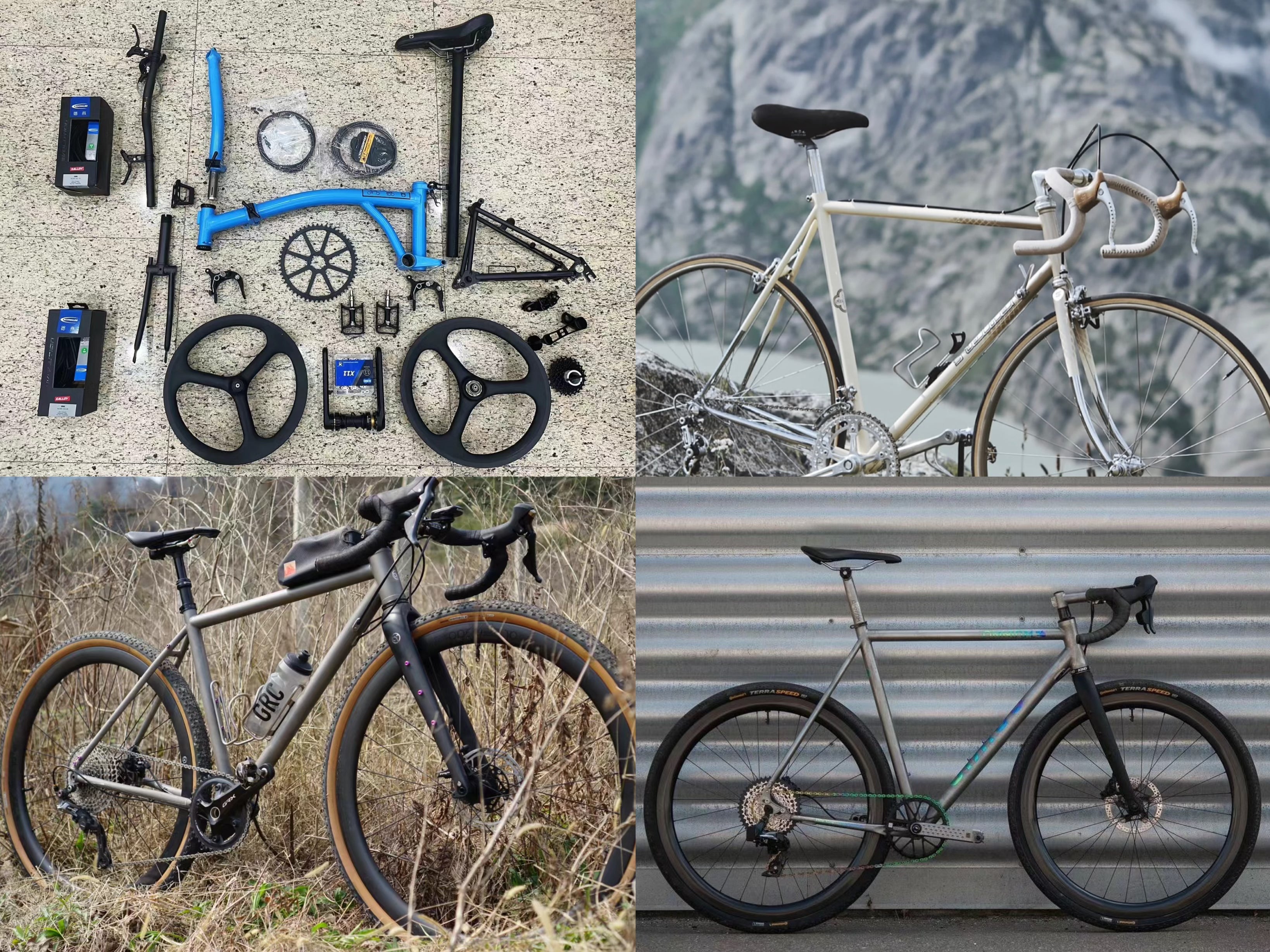 titanium alloy materials mountain bicycle road bicycle brompton bike ...